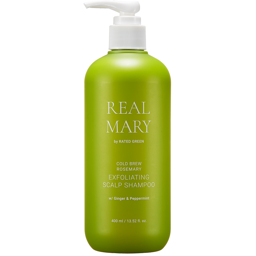 Rated Green Real Mary Cold Brew Rosemary Exfoliating Scalp Shampoo ...